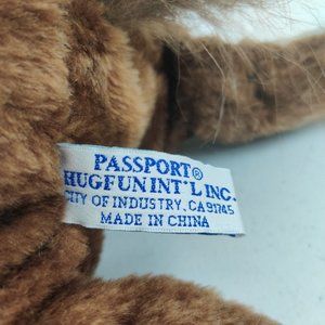 HugFun International | Toys | Vintage Passport Hugfun Huggable Brown ...